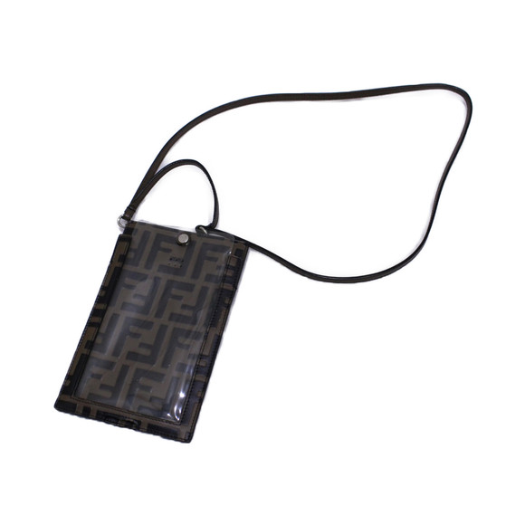 Fendi | Bags | Fendi Smartphone Case Ff Embossed Leather Black | Poshmark